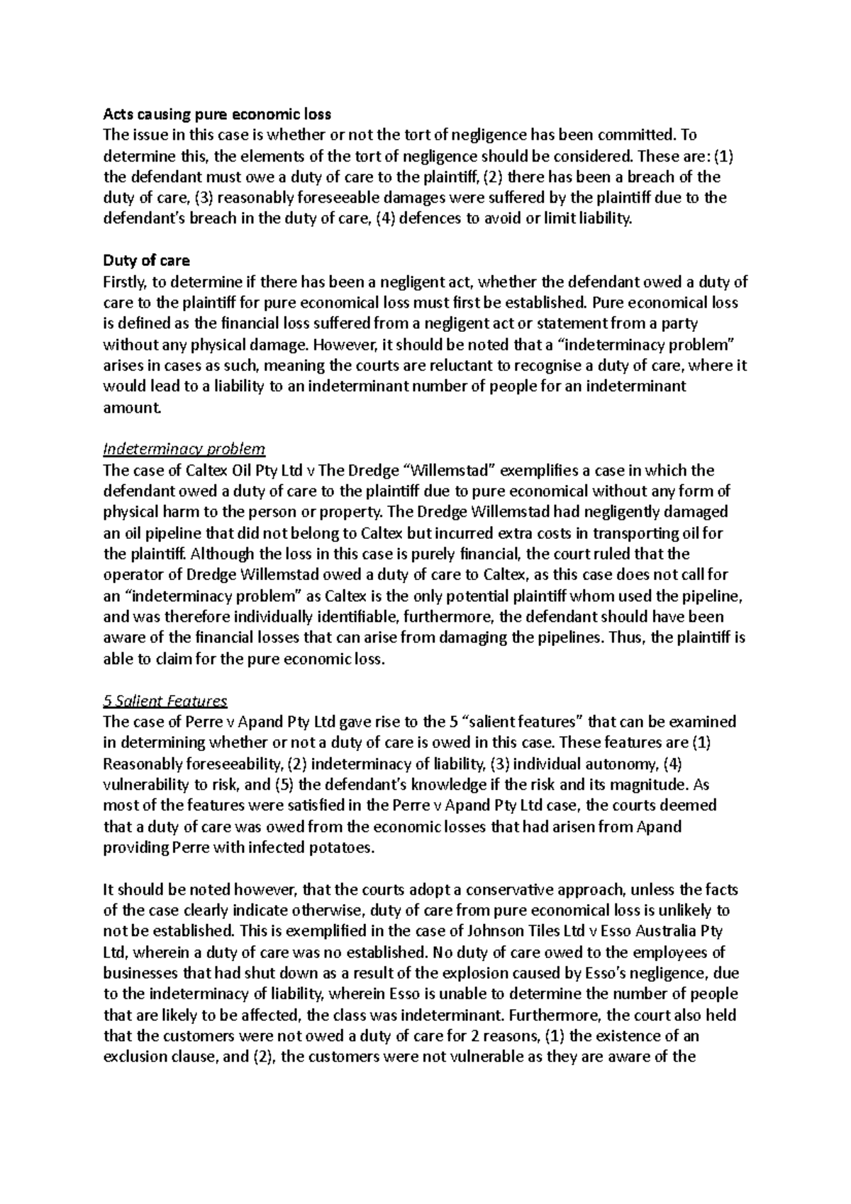 BTC1110 week 9 summary notes/ sample solutions - HD notes - Grade: 89/ ...
