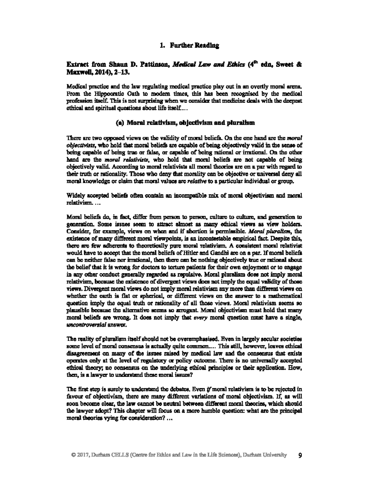 Ethical Theories - Lecture notes 5 - Ethics - TIP - Studocu