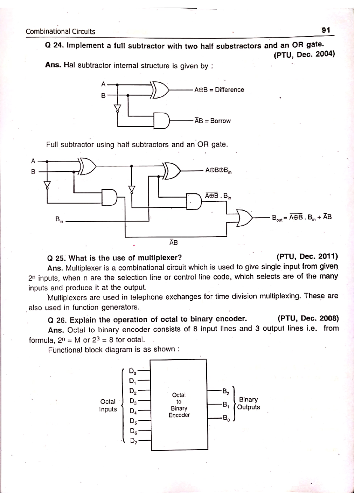 De lord model paper part 2 - digital electronics - Studocu