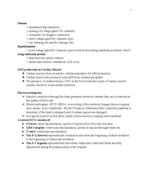 Cardiovascular - Physiology and anataomy of the heart and how it ...
