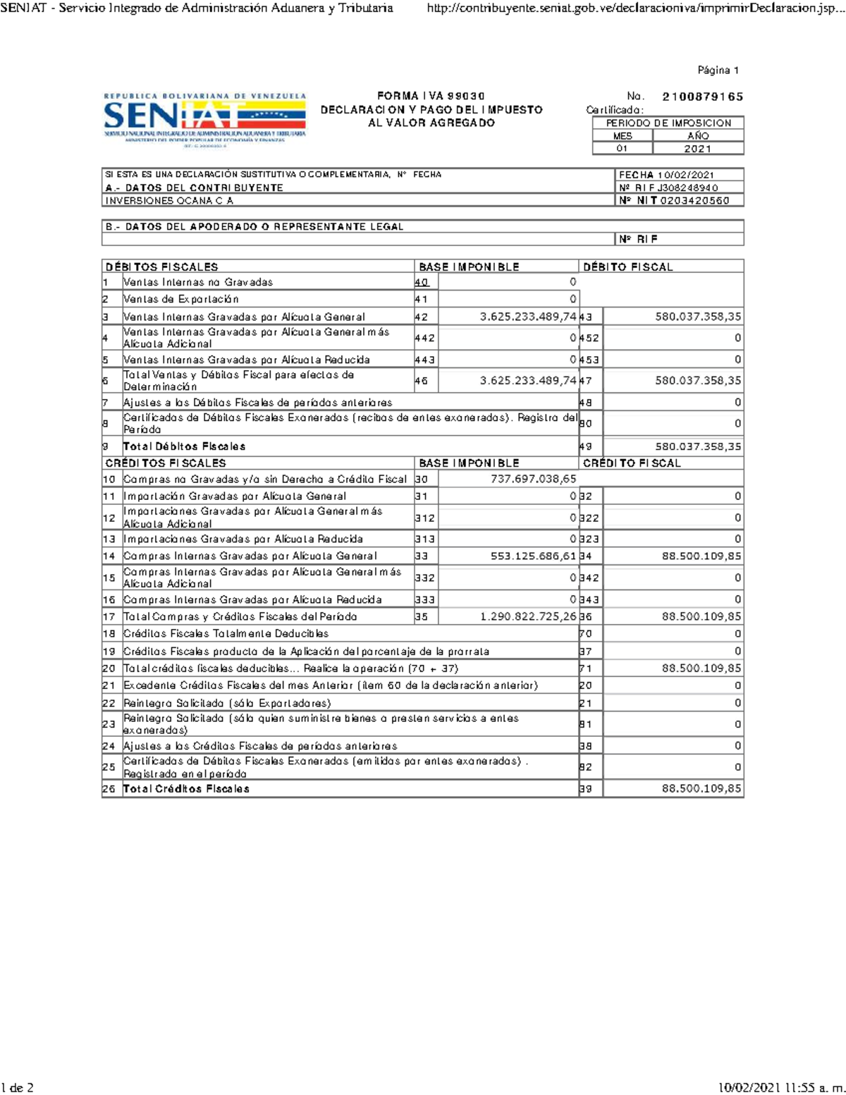 Seniat - Servicio Integrado de Administración Aduanera y Tributaria ...