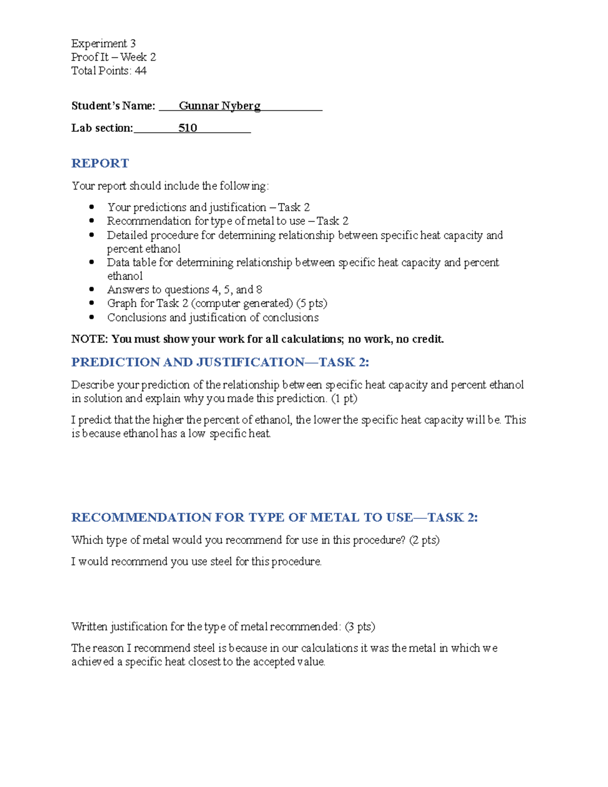 Proof It Week 2 Report - Lab - Proof It – Week 2 Total Points: 44 ...