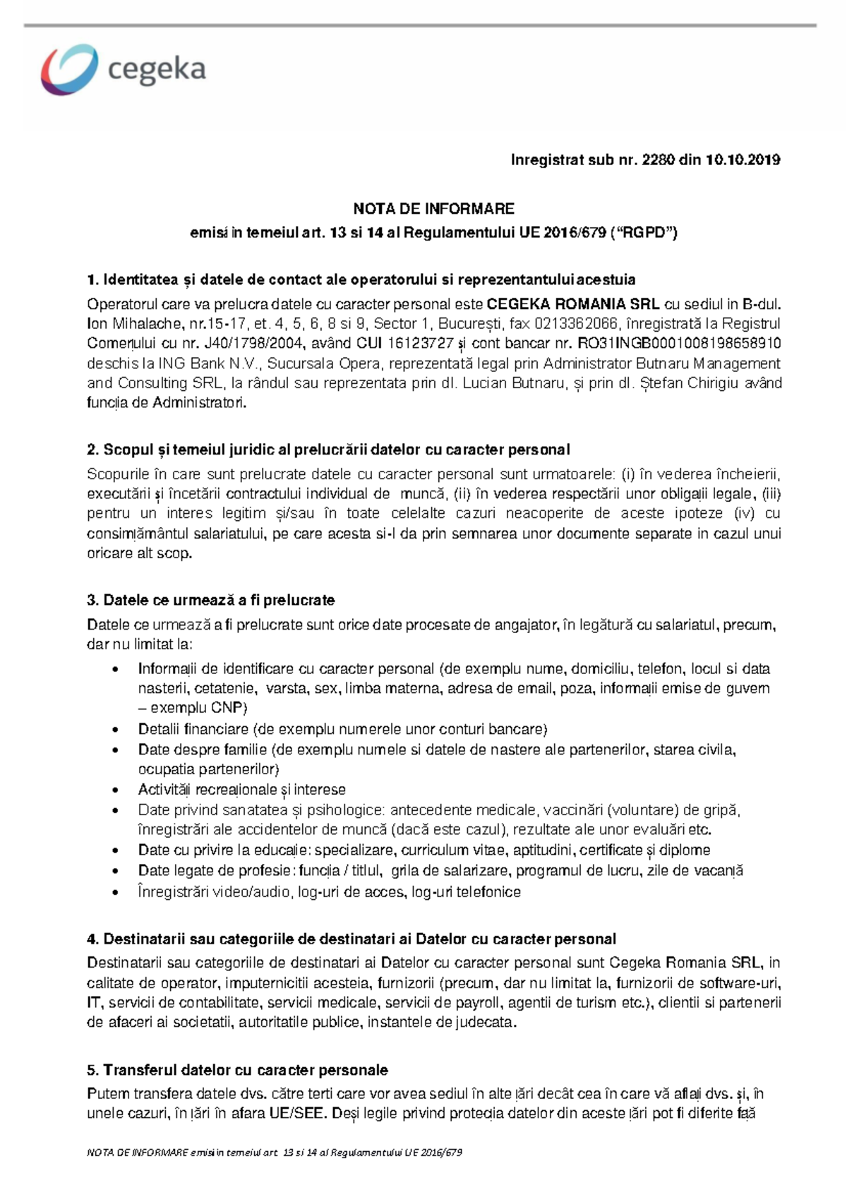 Privacy Notice-converted 3r23rwfe - NOTA DE INFORMARE emisă în temeiu l ...