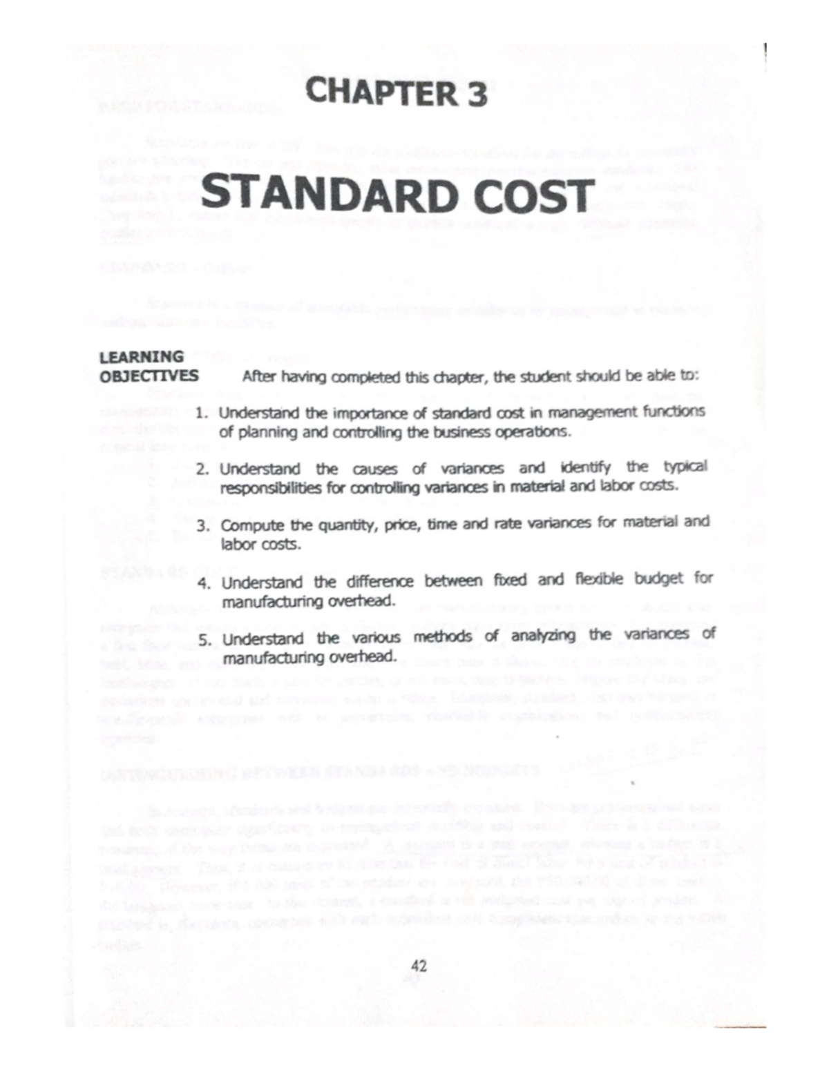 Chapter 3 Standard Cost - Advanced Accounting - Studocu