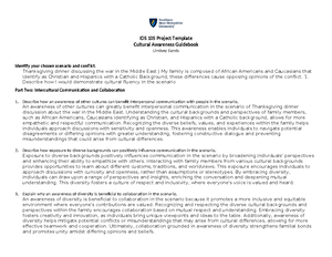 3-2 Project Draft Elevating your Cultural Fluency - IDS 105 Project ...