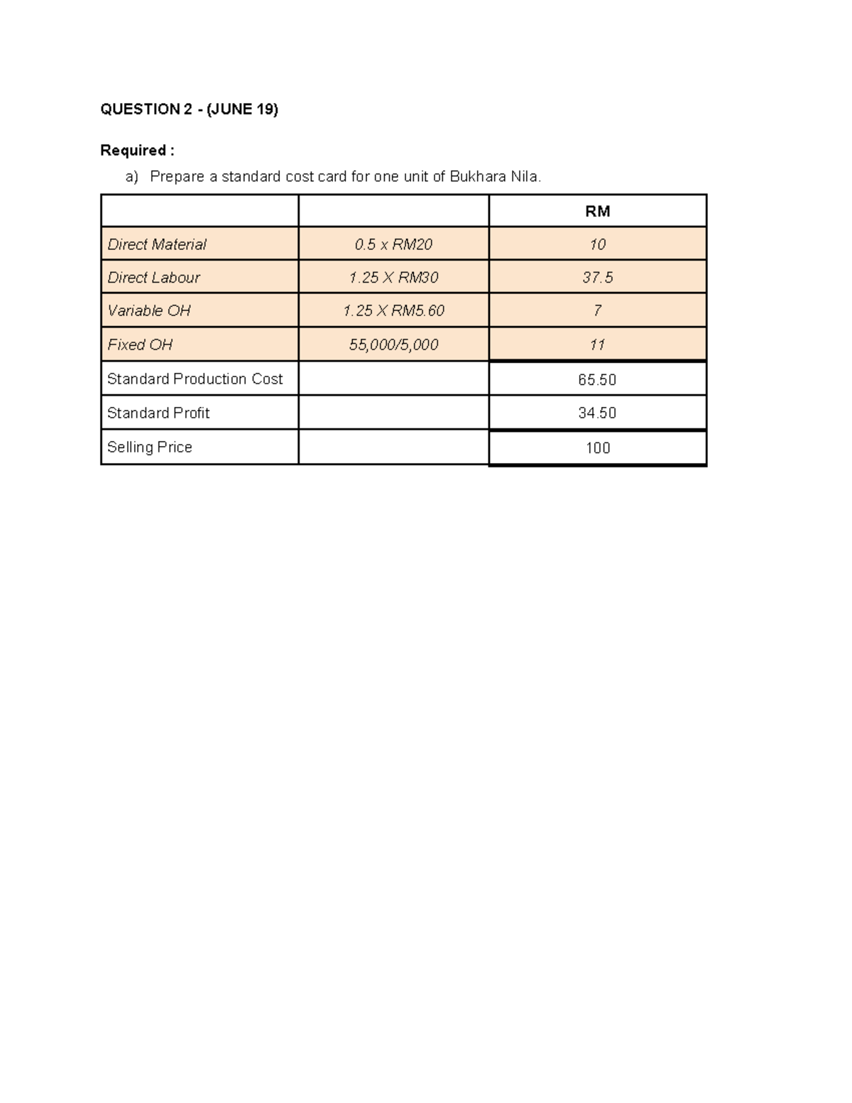 MAF251 Tutorial 2 - Q2 JUNE 19 - QUESTION 2 - (JUNE 19) Required : a ...