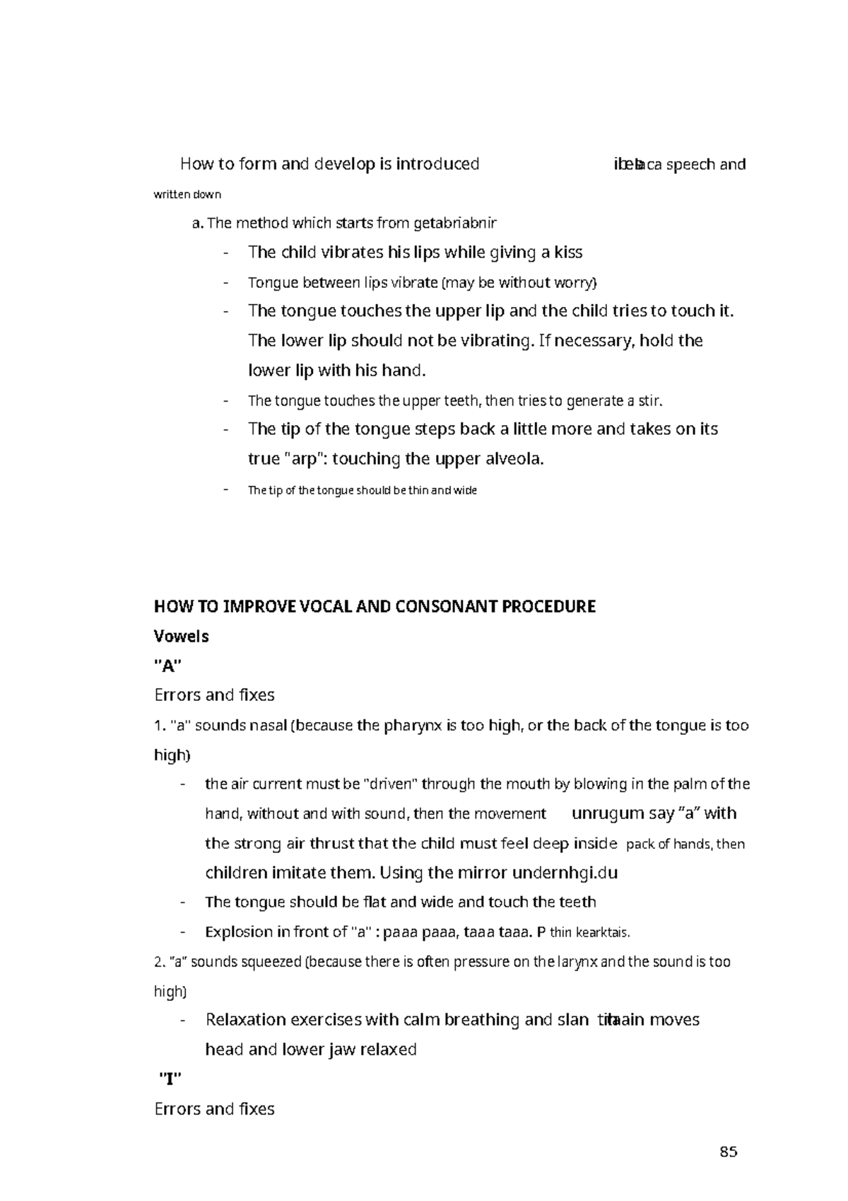 Basic Concepts of Articulation-29 - How to form and develop is ...