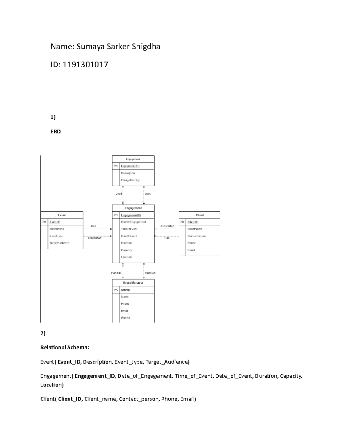 Lab01 1191301017 - lab 1 - Name: Sumaya Sarker Snigdha ID: 1191301017 1 ...