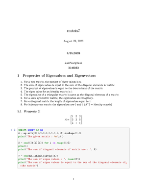 Basic of Linear Algebra - CONTENTS Contents 1 Vector spaces 1 ...
