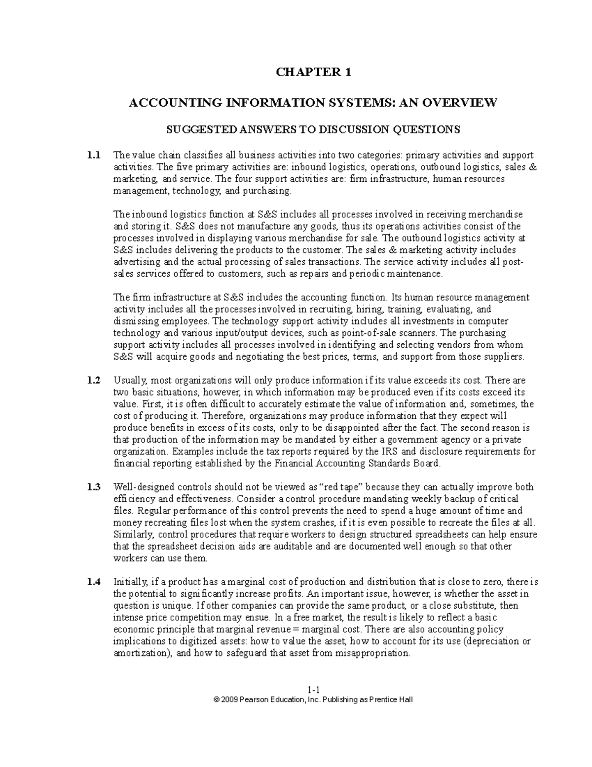 Tutorial 1 questions and solutions_information system - CHAPTER 1 ...