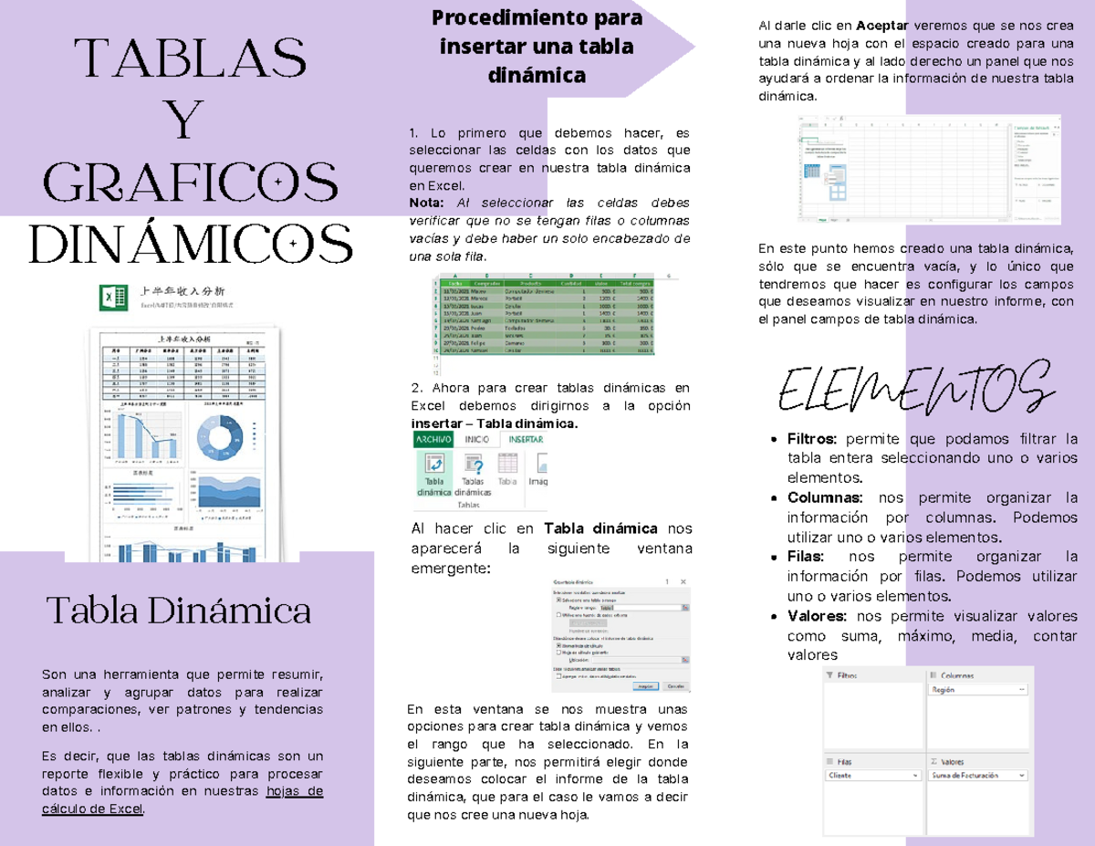 Tríptico Informativo - Te da a conocer toda la información necesaria ...