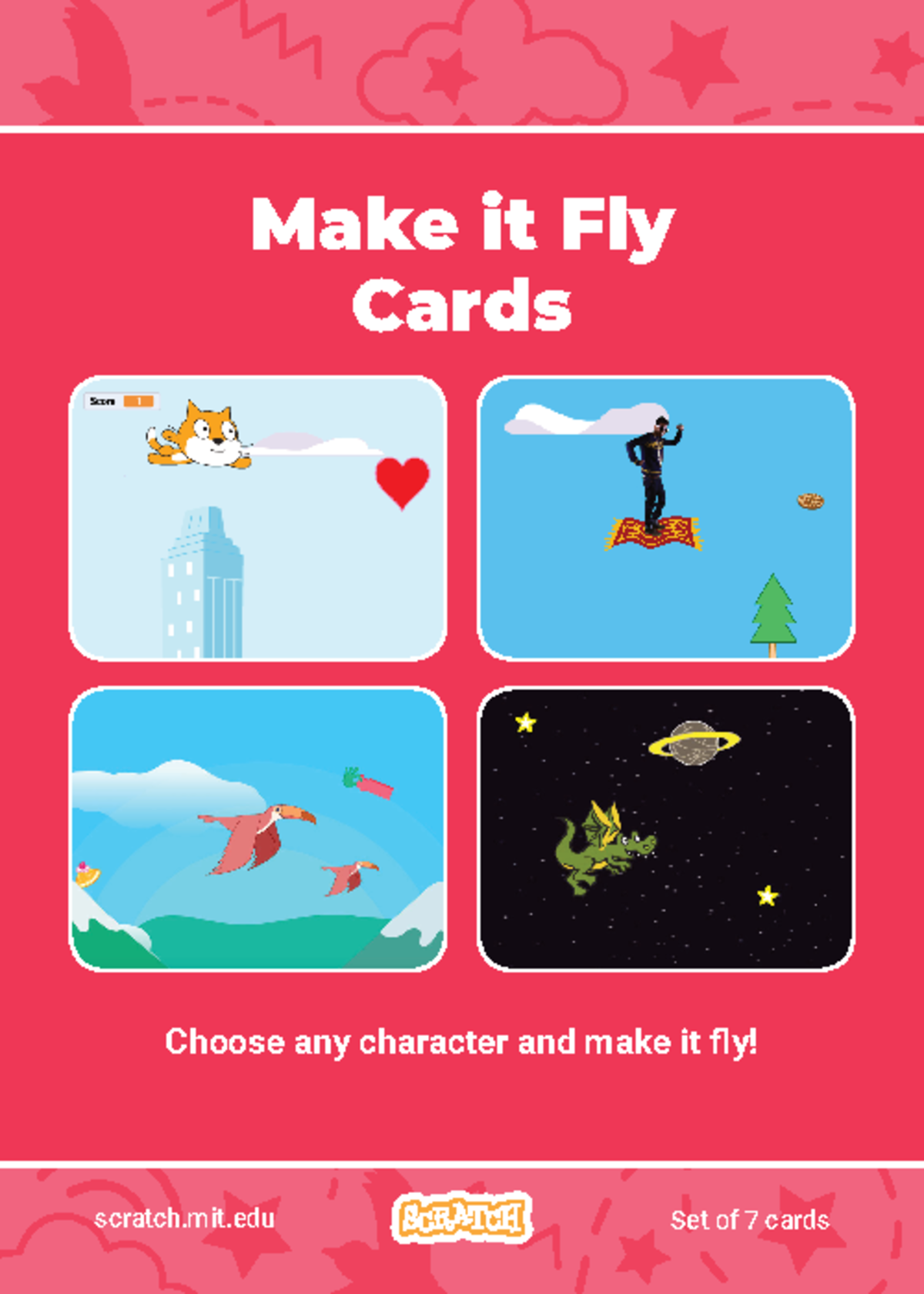 Fly-cards - Make It Fly Cards Choose any character and make it fly ...