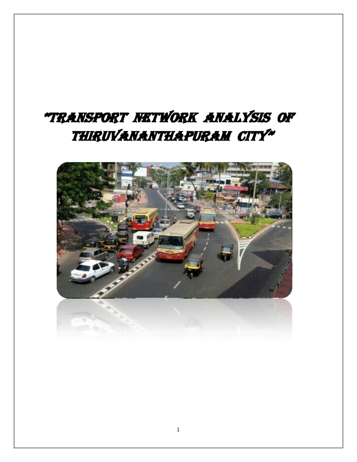 Transport Network Analysis