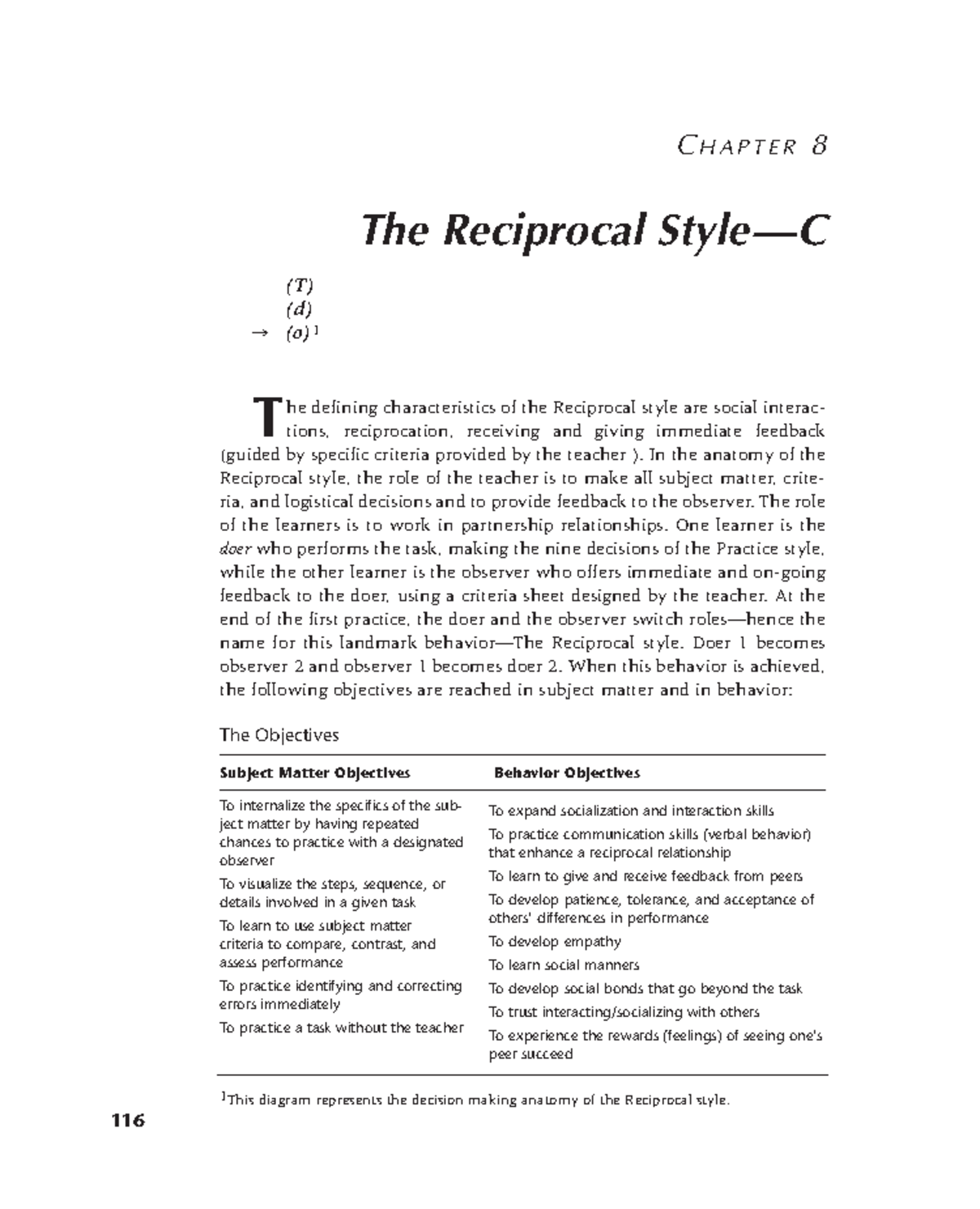 Physical education-85 - T he defining characteristics of the Reciprocal ...