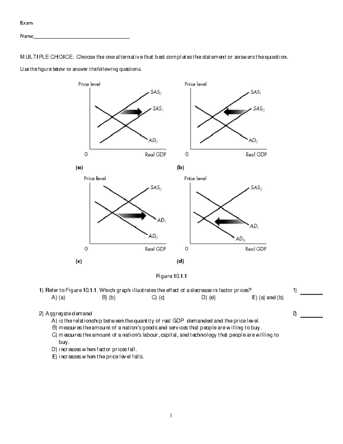 1022 Macroeconomics Chapter 4-14 MacroBank study and practice material ...