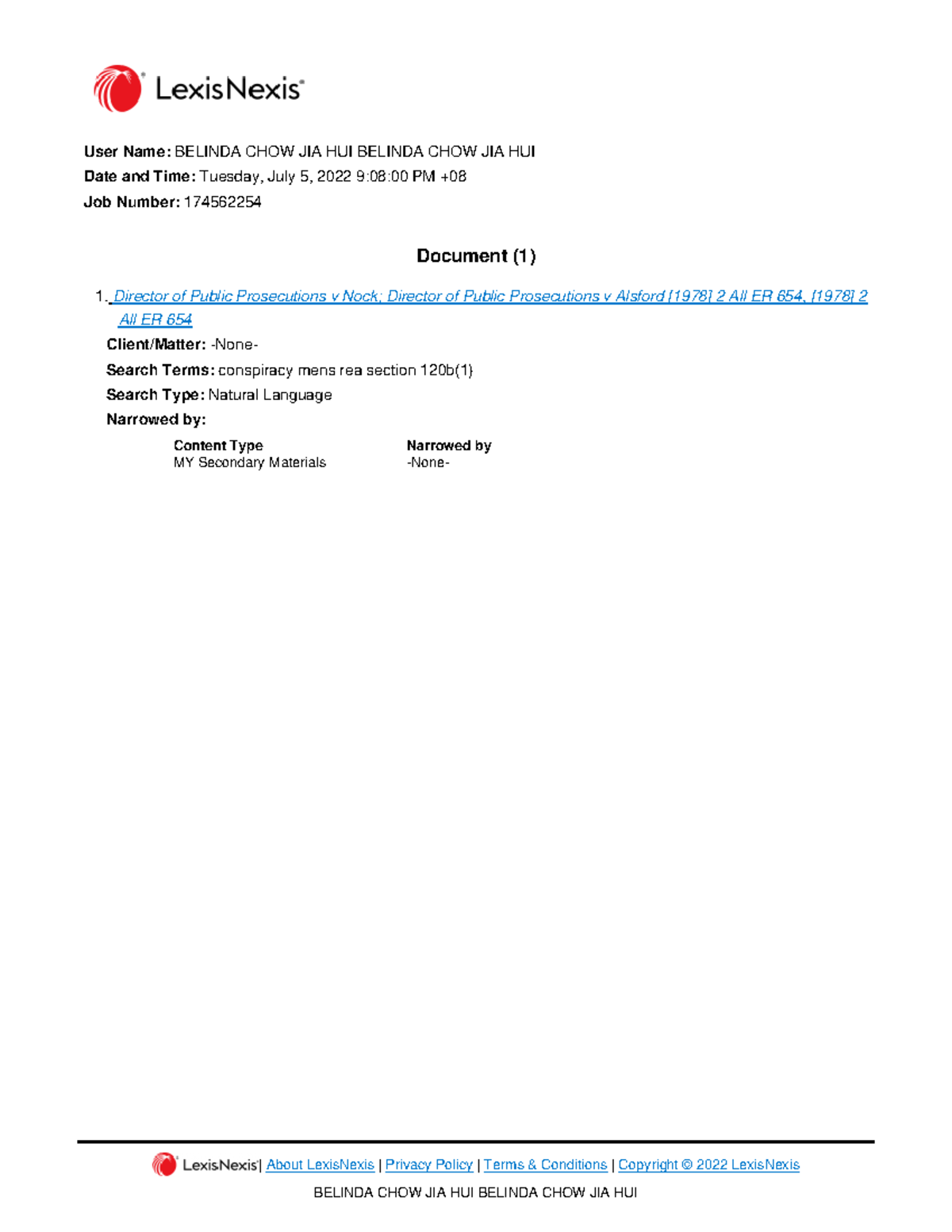 3. Director of Public Prosecutions v Nock Director of Pub - Michael ...