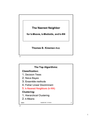 LEC 12C 2205C k Means Revised v22 2up - Evaluating Clusterings using ...