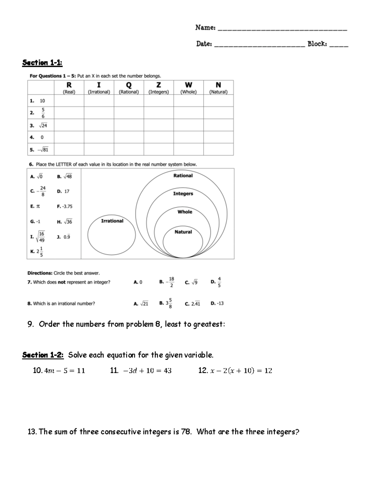 A1 Topic 1 Review sections 1 thought 4 - DAN 301 - PennWest California ...