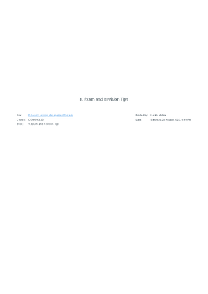 Cohra 2 Quiz 1 Chpt 3, 4, 5 and 6 Memo - COHRA2 Quiz 1 2022 1 ...