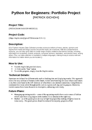 Peter Eugine Junior 2205876 BSD1104 - BSD 1104: OPERATING SYSTEMS ...