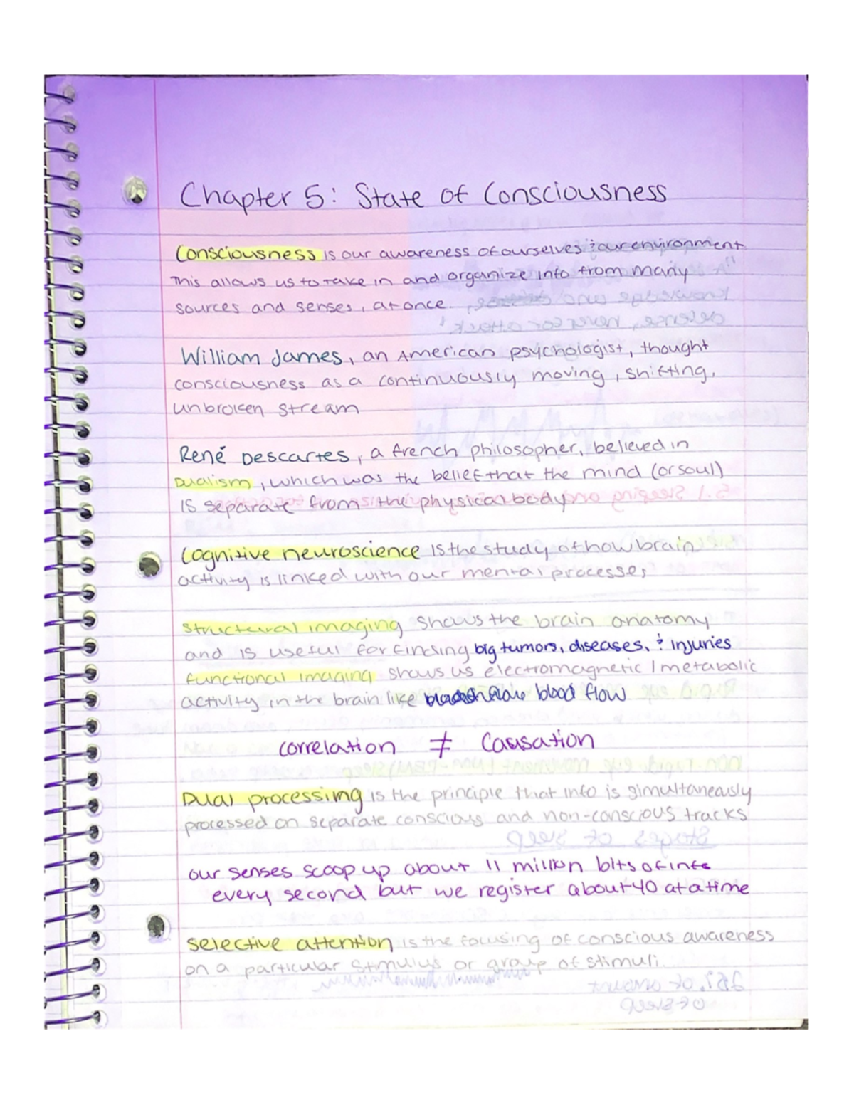 Ch 5 State of consciousness - PSYCH-101 - Studocu