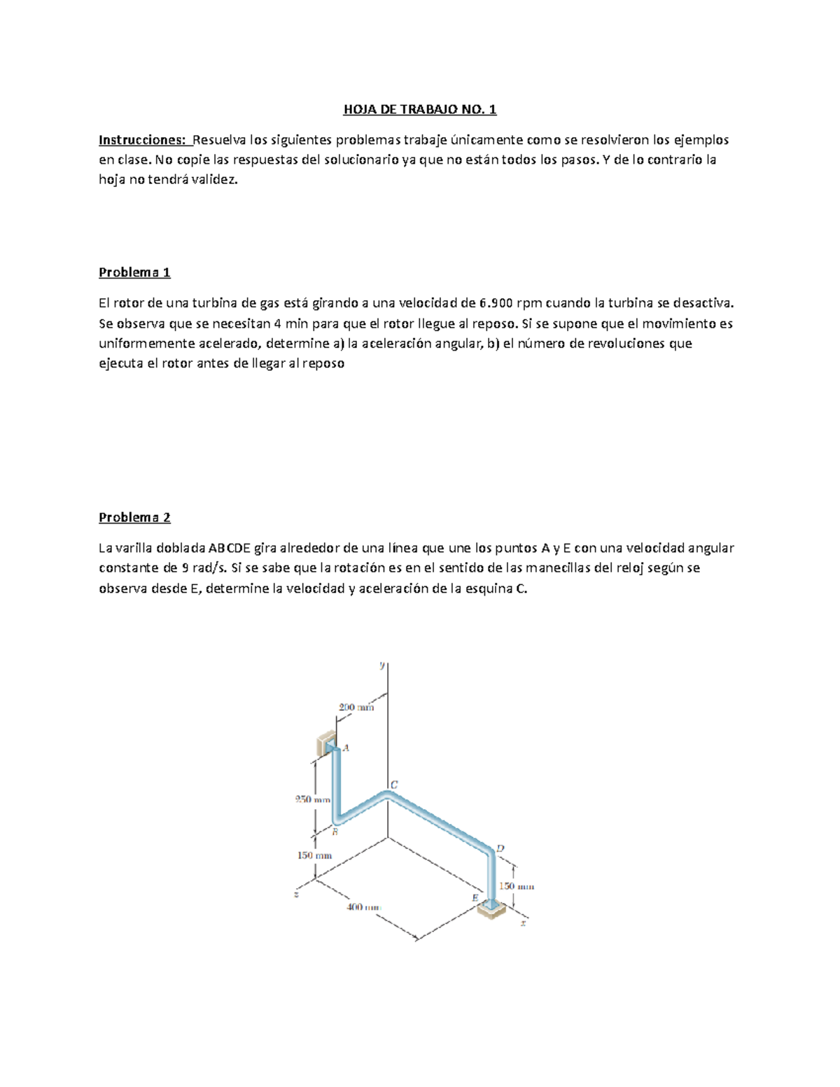 Hoja De Trabajo De Problemas De Varios Pasos