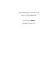 SJD1501 - Unisa - Social Dimension of Justice - Studocu