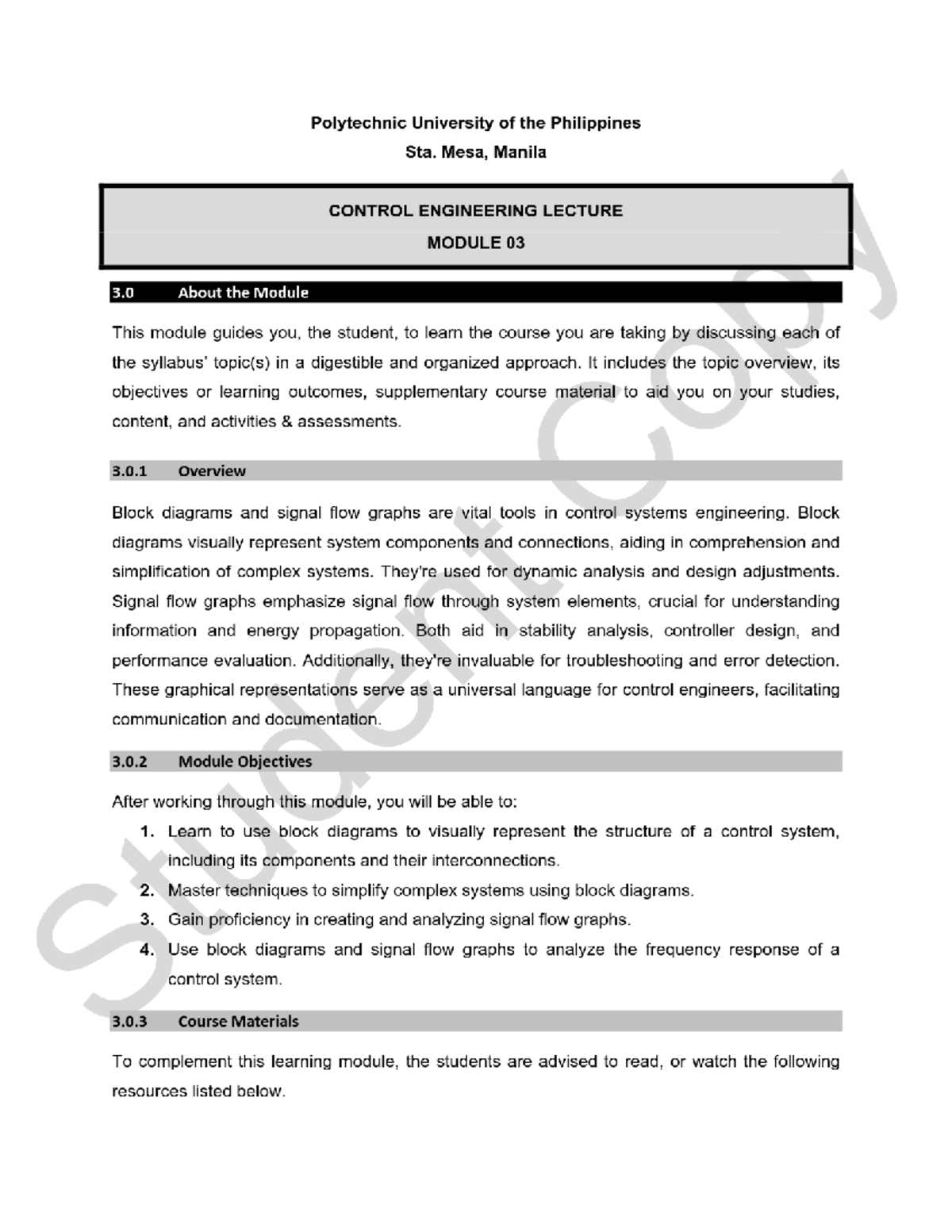 Ctrl Eng Mod03 Block Diagram Signal Flow Graph - Mechatronics Servicing ...