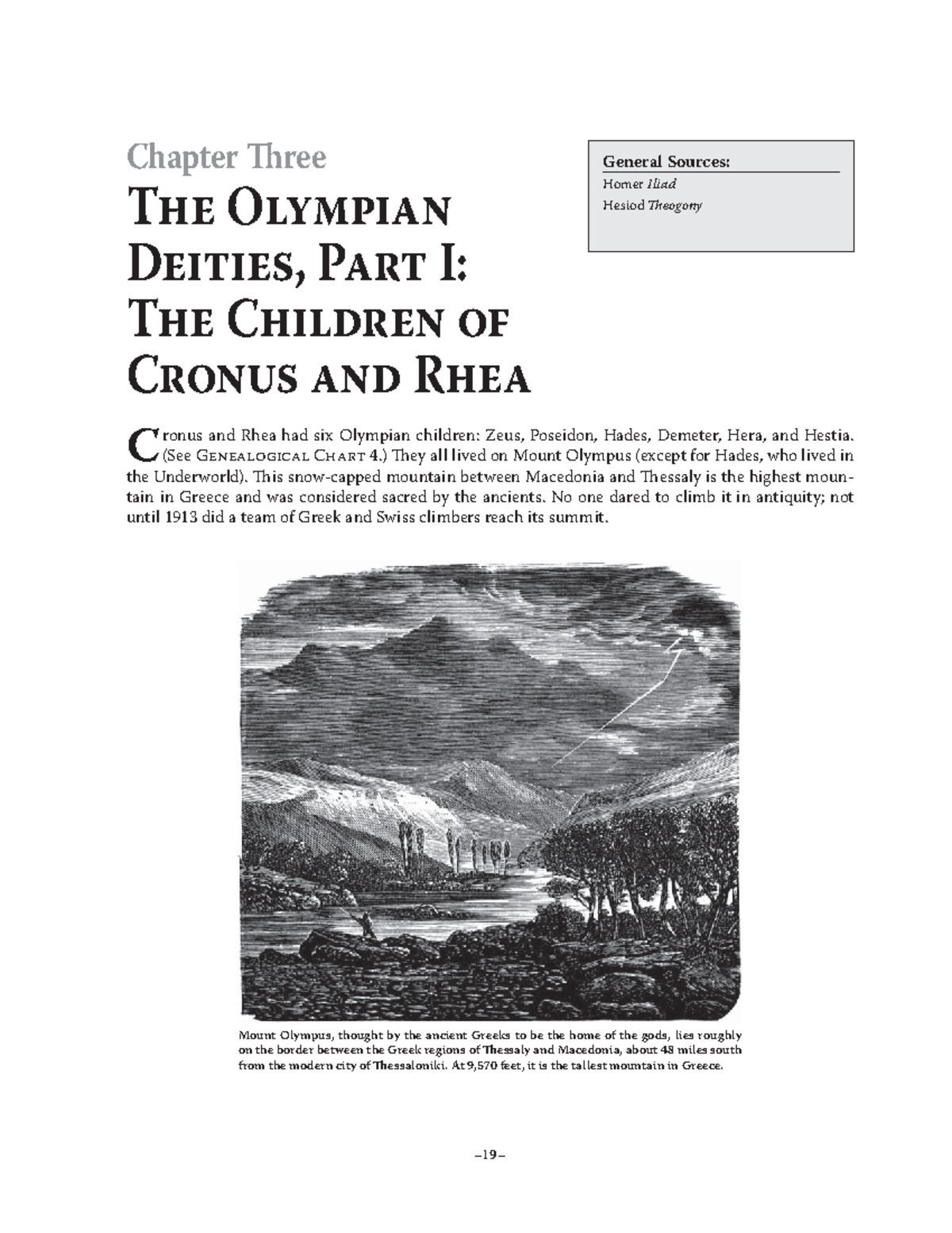 The Children of Cronus and Rhea 091433 - 19 – Chapter Three The ...