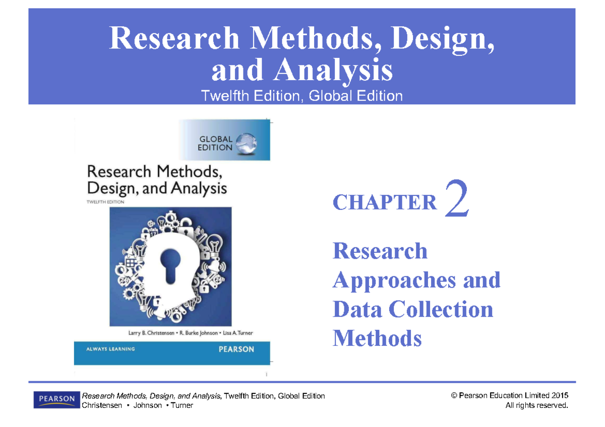 Chapter 2 Lecture Notes - Research Methods, Design, and Analysis ...
