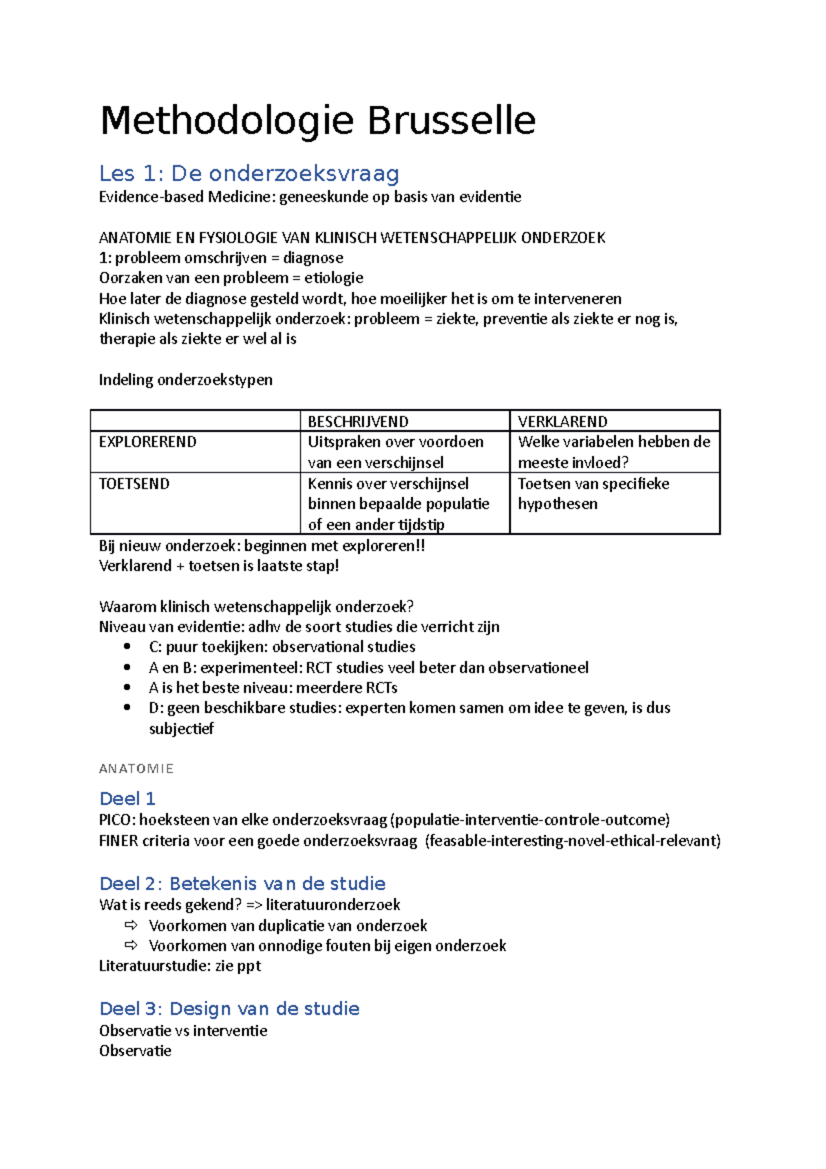 Methodologie Brusselle - Vroeger blootstelling aan asbest, wie nu ...