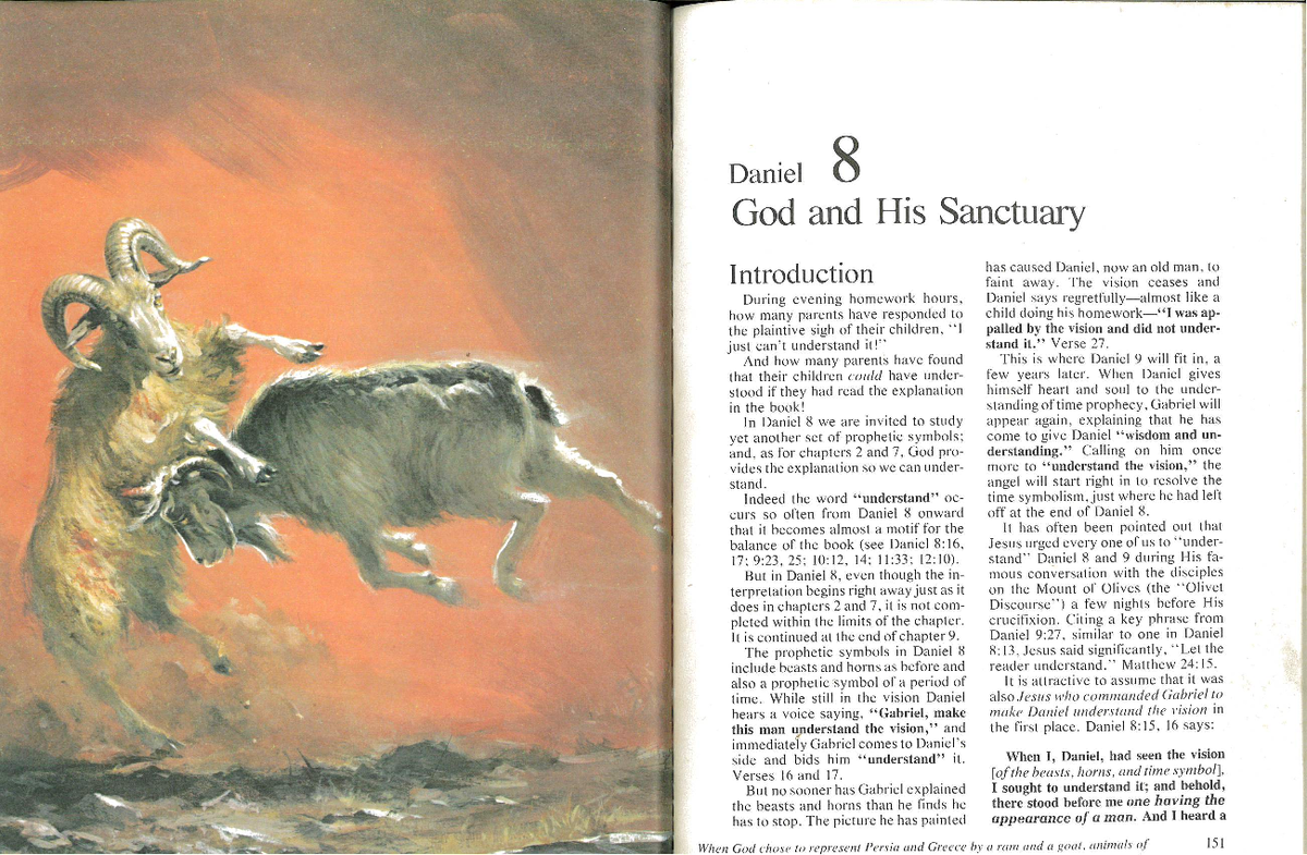 Maxwell #10 Daniel chap 8a - Daniel 8 God and His Sanctuary ...