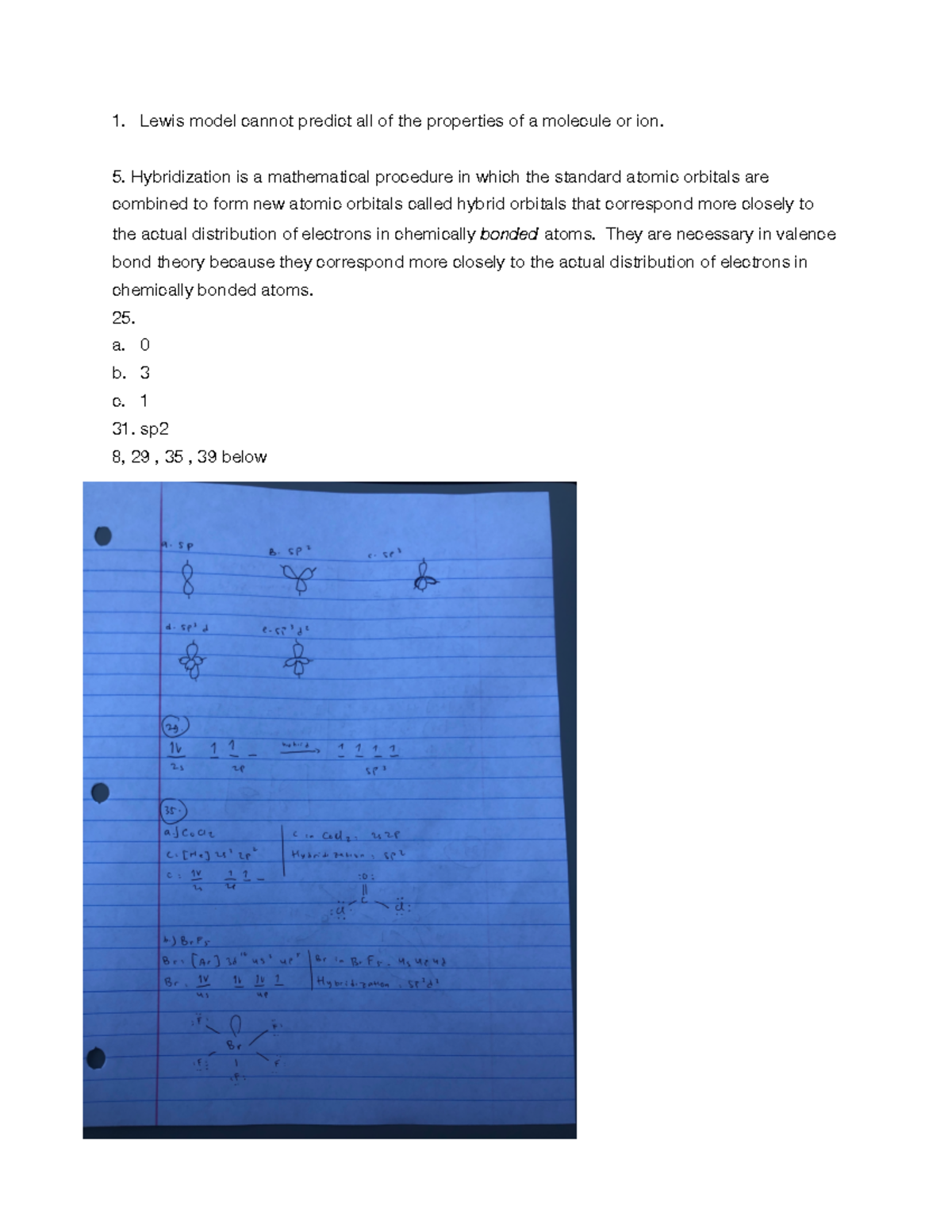 Chap 6 - practice problems answer from the Nivaldo J. Tro - Chemistry ...