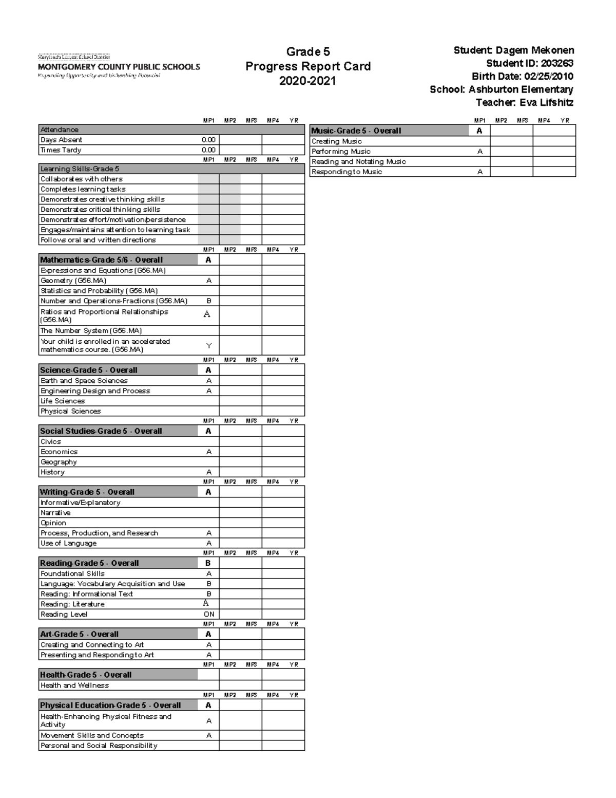 0e7982c9 20b0 4467 95bd d5eea378e26f - Progress Report Card Student ID ...