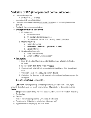 Chapter 11 Summary - Chapter 11- Managing Interpersonal Conflicts BY: Katelyn C. and Caleb Key ...