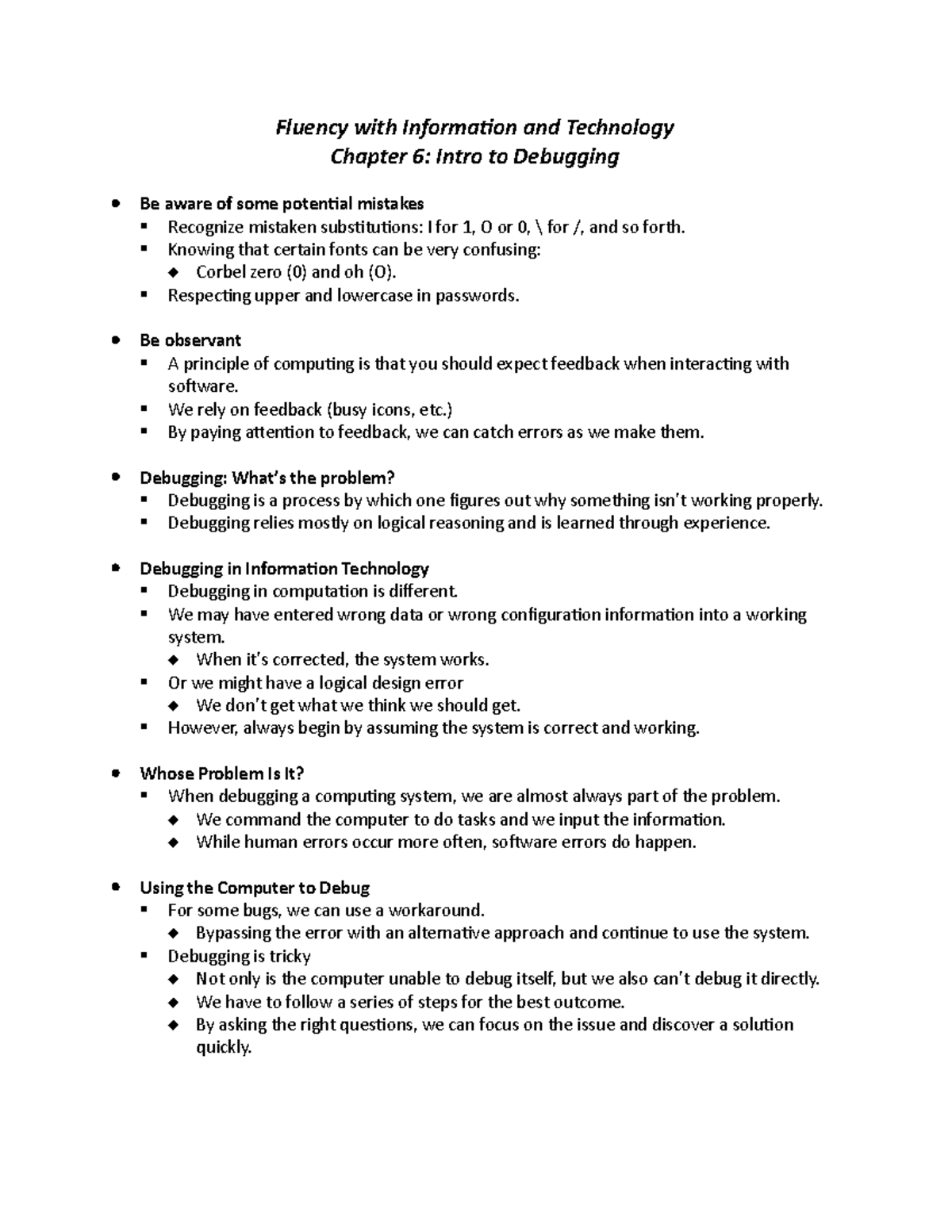 Fluency with Information and Technology 6 - Fluency with Information ...