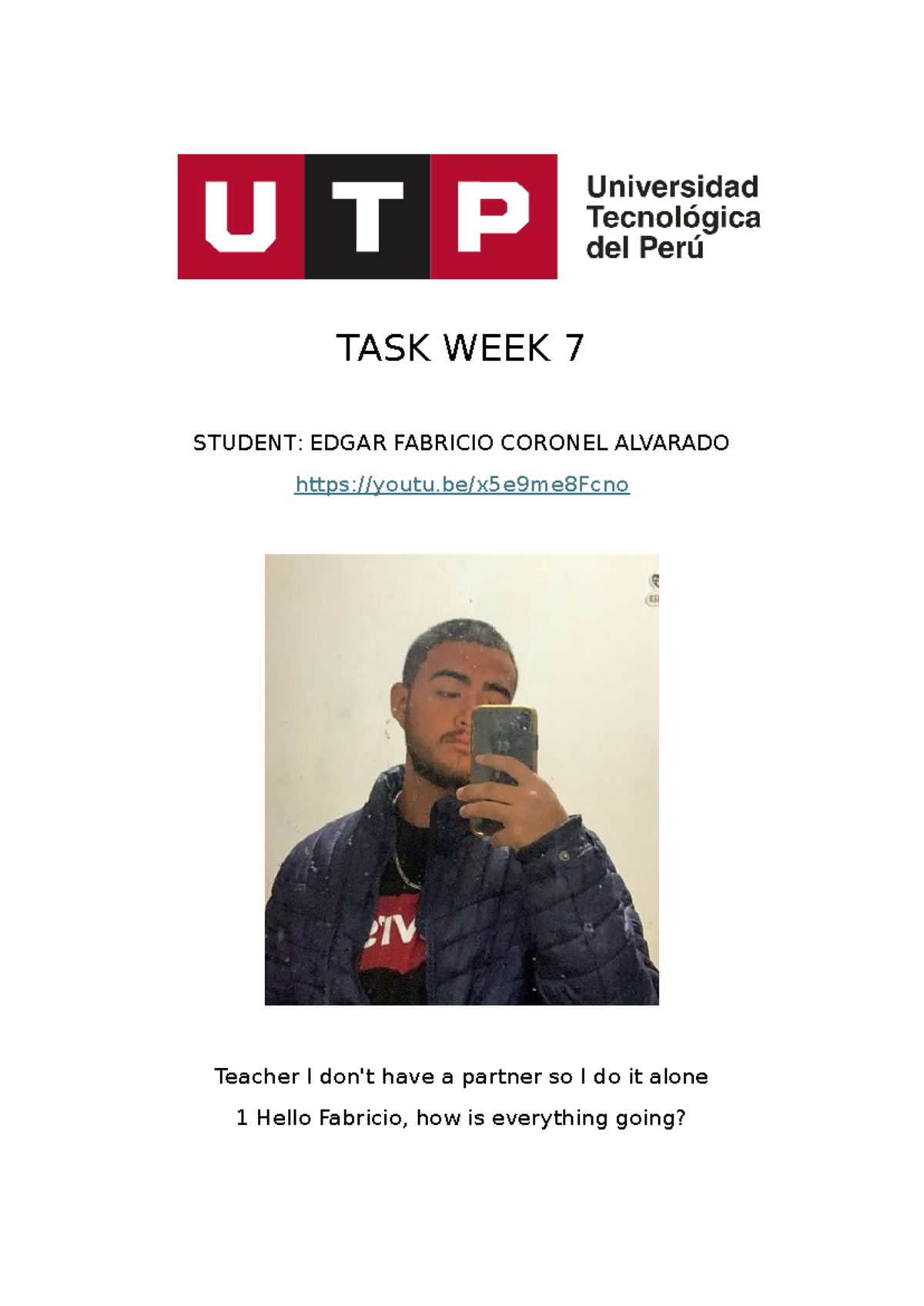 TASK WEEK 8 ingles - fabricio Coronel - ivu - TASK WEEK 7 STUDENT ...