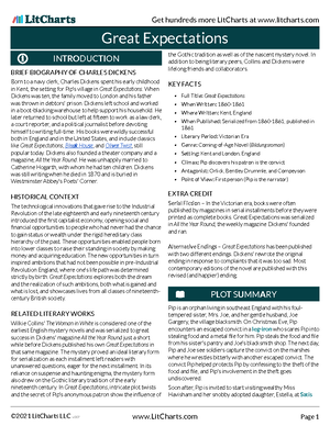 HSC Module B - Great Expectations - Edited - How does the author of your prescribed text ...