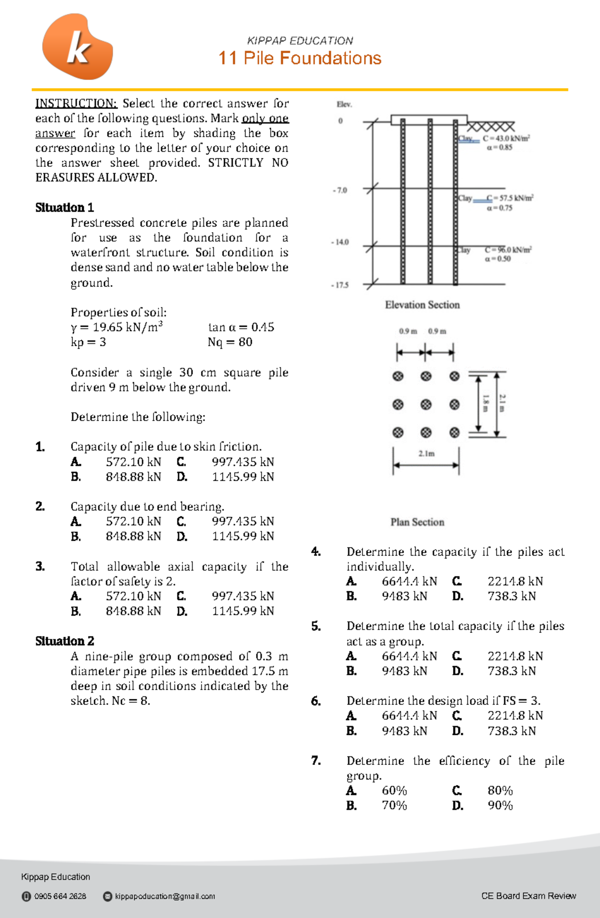 Kippap-Handout-GH (11 Pile Foundations) - KIPPAP EDUCATION 11 Pile ...