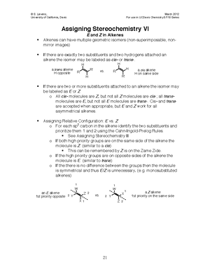 Introduction TO Stereochemistry - Chapter 4: Stereochemistry ...