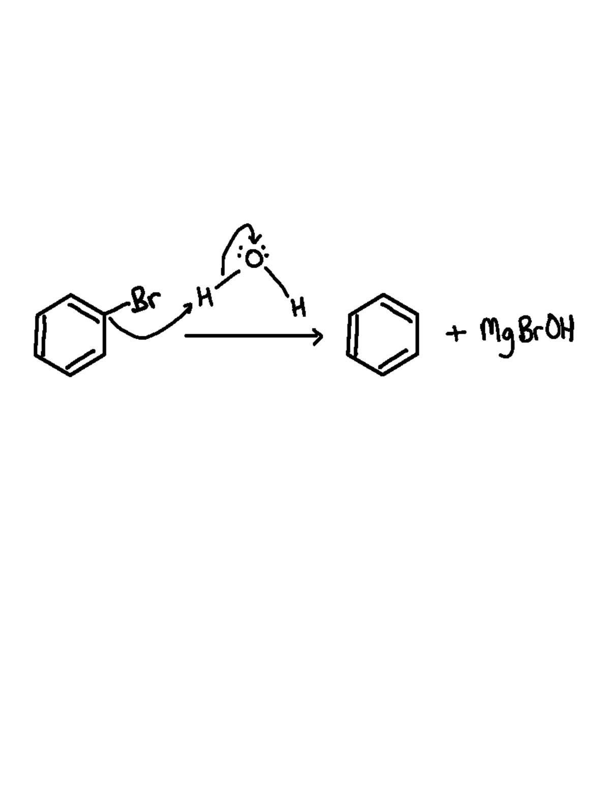 Benzophenone synthesis - CHEM201 - A : -Br H - On I - 1 + MgBrOH - Studocu