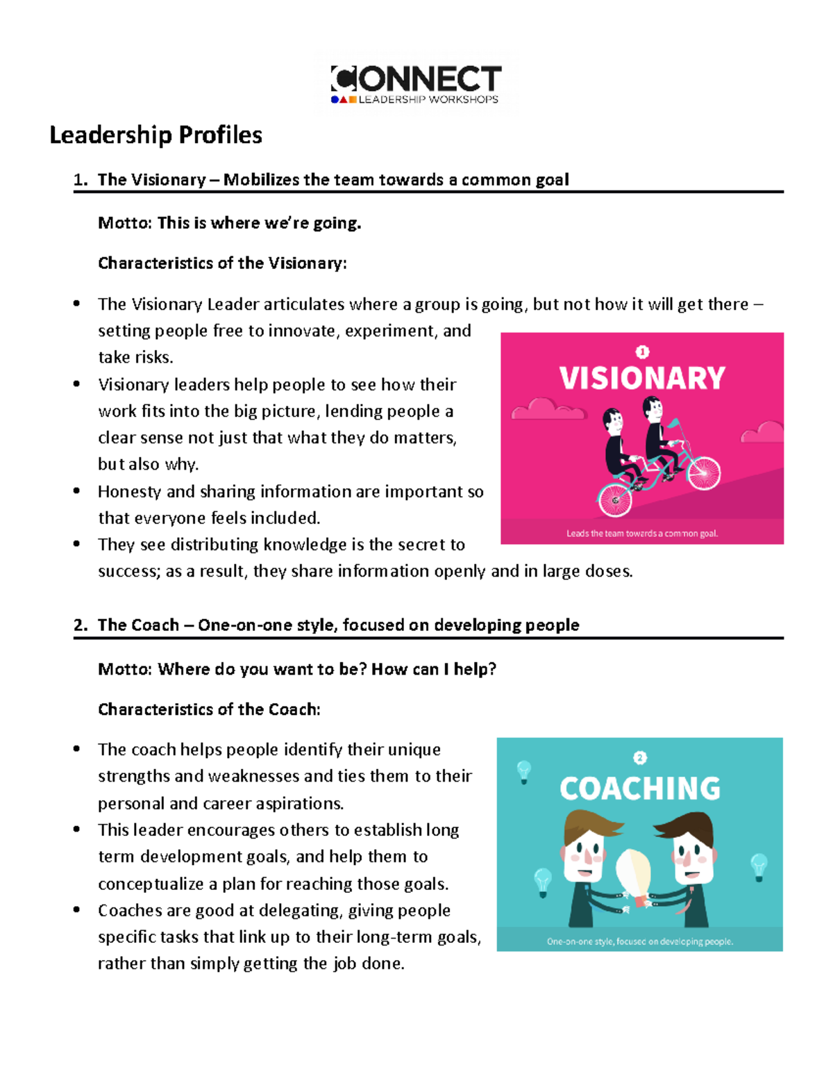 Leadership Profiles handout (2)[93] - Leadership Profiles The Visionary ...