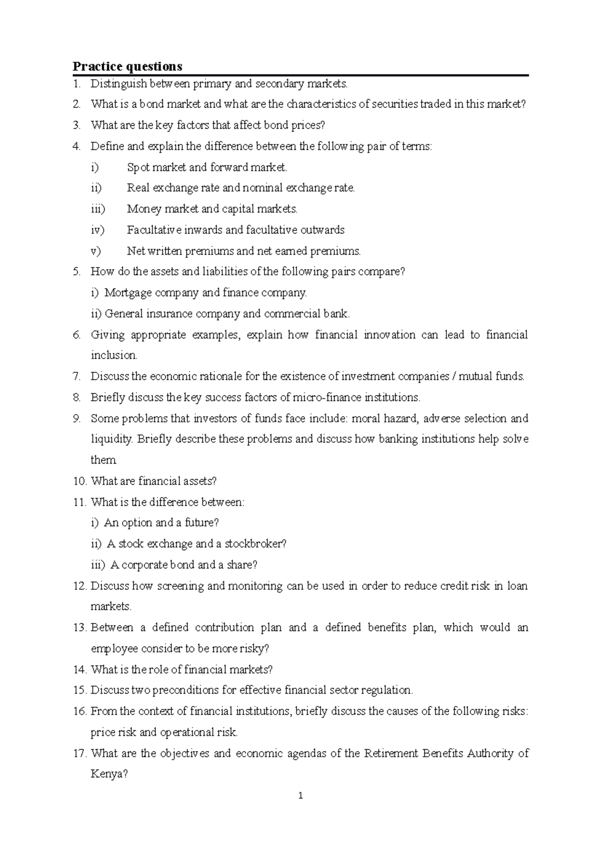 Practice%20questions%20Jan%202023 - Practice questions Distinguish ...