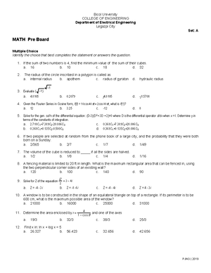 Into Derivatives - JALucilo Math 101 Course: BS Meteorology 1 ...