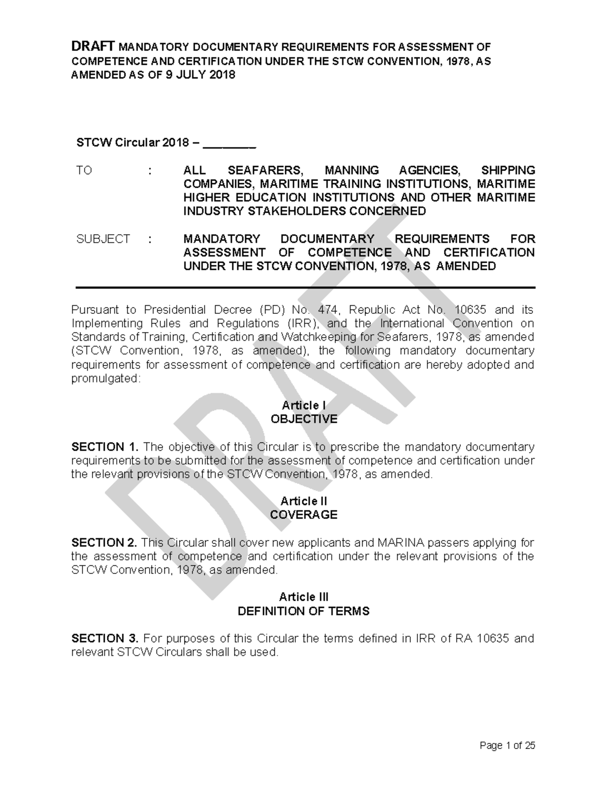 Mandatory-Documentary-Requirements - COMPETENCE AND CERTIFICATION UNDER ...