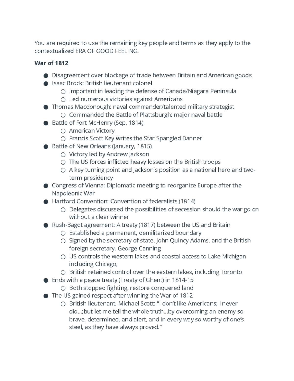 American Pageant Chapter 12 - You are required to use the remaining key ...