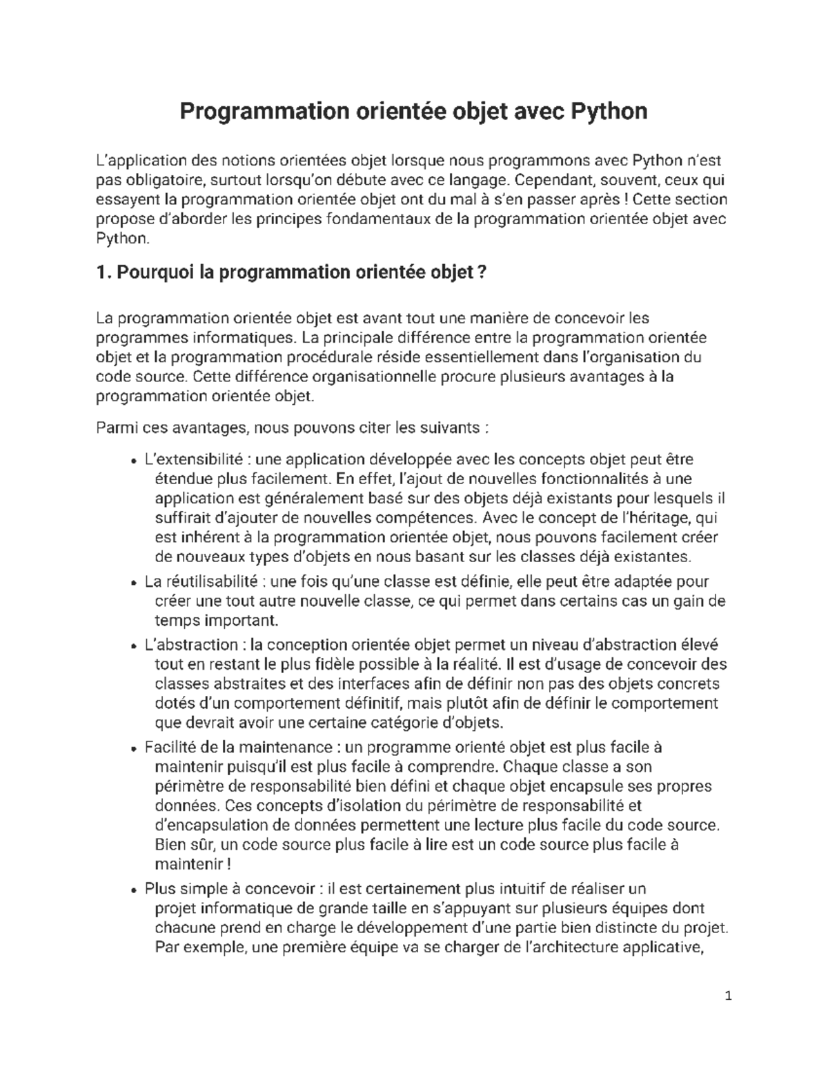 My POO Python Essential Studies - Programmation orientée objet avec Python des notions orientées ...