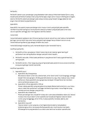 Pneumonia - Peritonitis is an inflammation caused by an infection by ...
