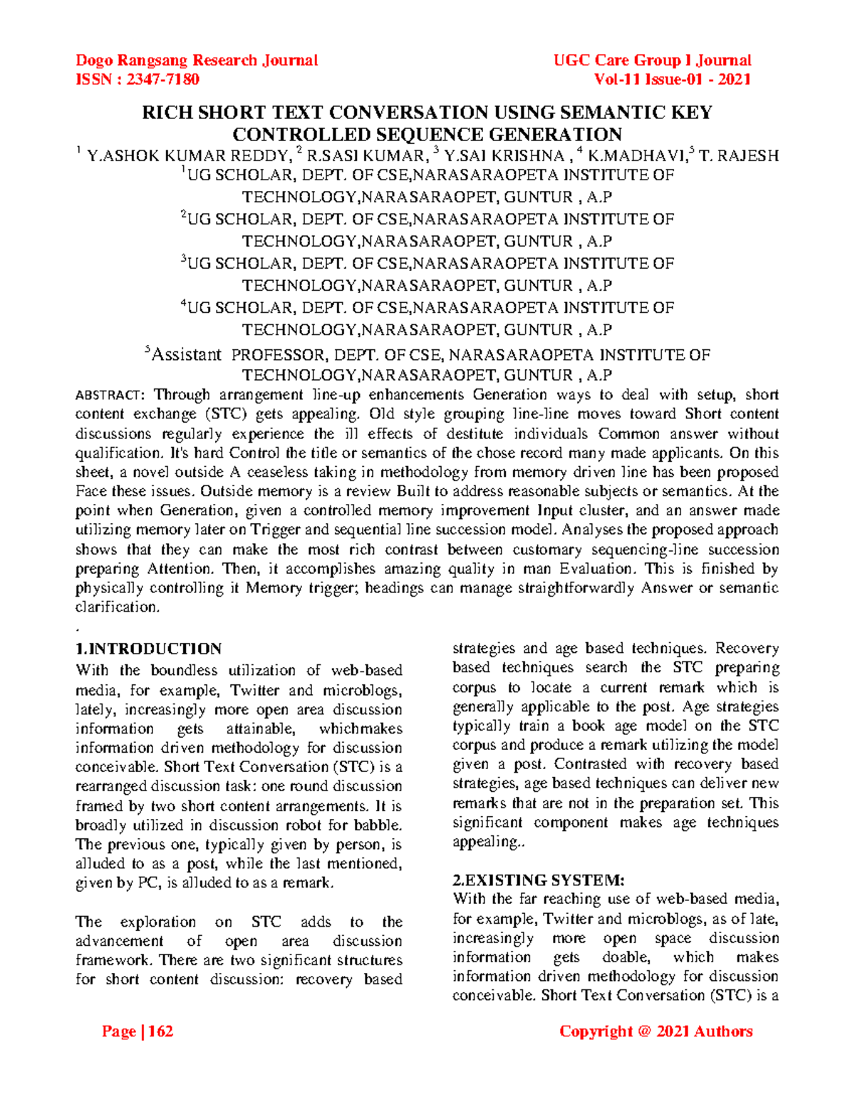 Rich - Dogo Rangsang Research Journal UGC Care Group I Journal ISSN ...