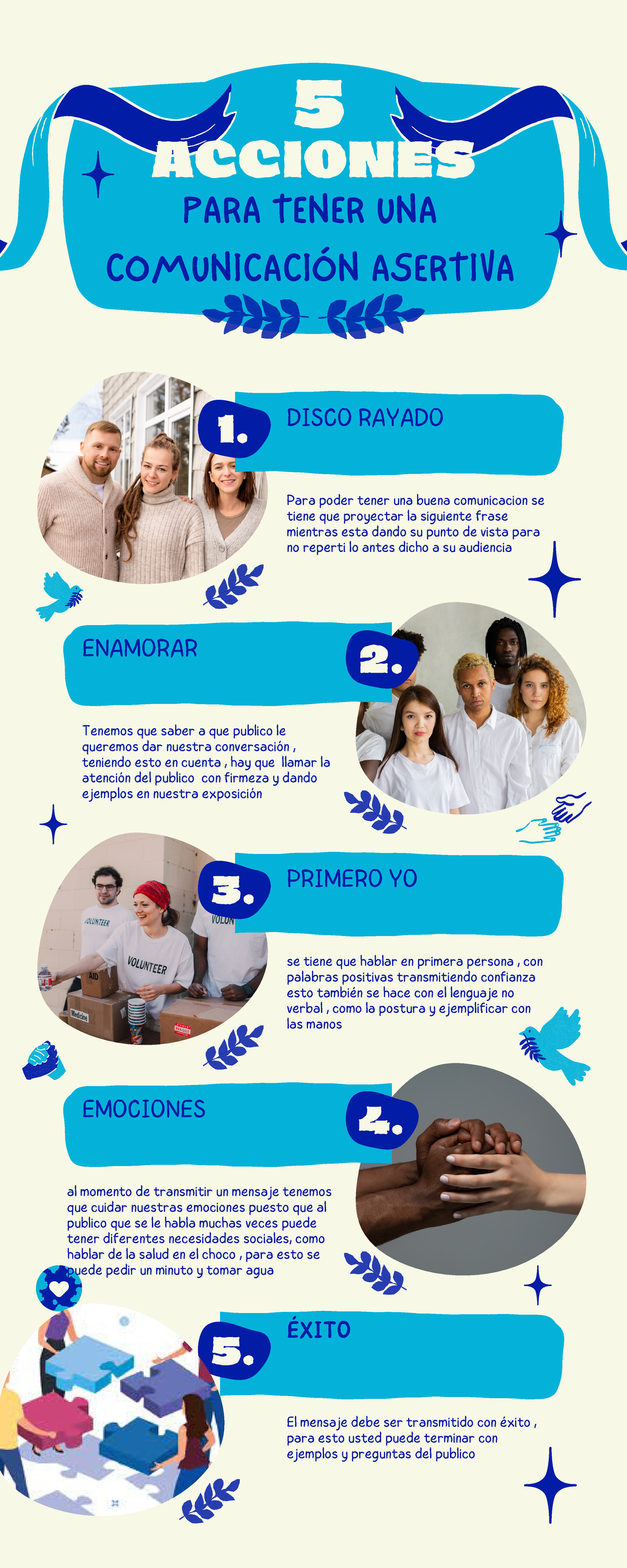 Infografia de una comunicación asertiva - Para poder tener una buena comunicacion se tiene que ...